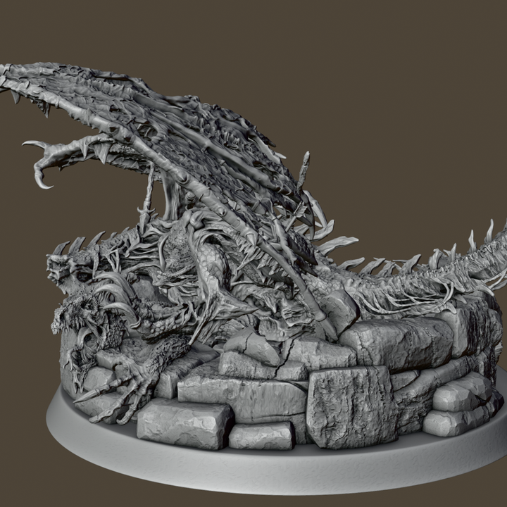 3D Printable Slain Dragon by SolGood Creations