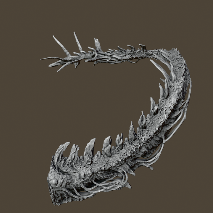 3D Printable Slain Dragon by SolGood Creations