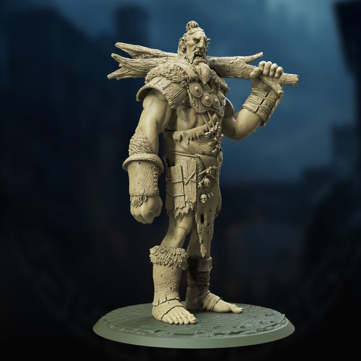 3D Printable Hill Giant by Crippled God Foundry