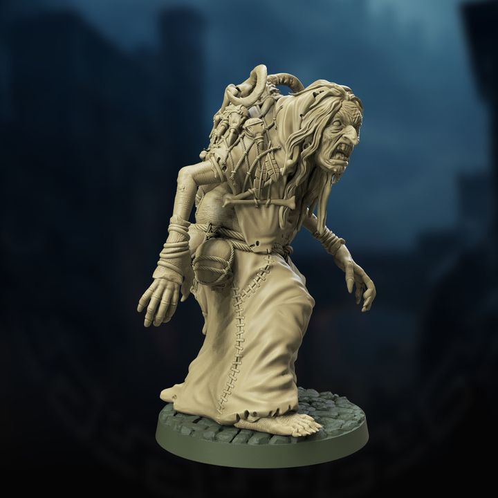3D Printable Sea Hag by Crippled God Foundry