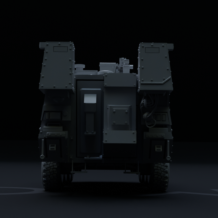 3D Printable Swiss MOWAG III ABC Aufkl.Fz. NBC recon vehicle by The ...