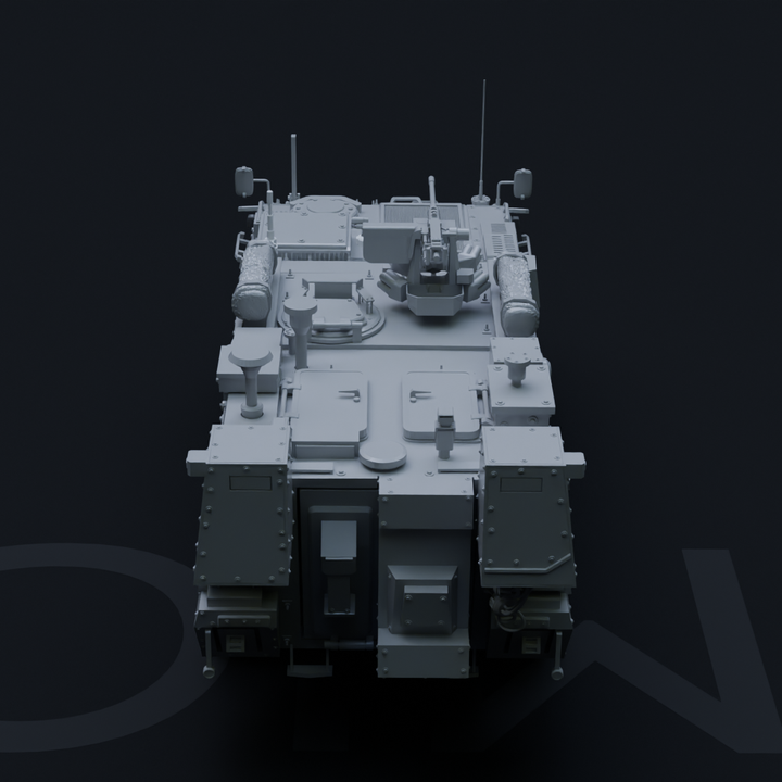 3D Printable Swiss MOWAG III ABC Aufkl.Fz. NBC recon vehicle by The ...