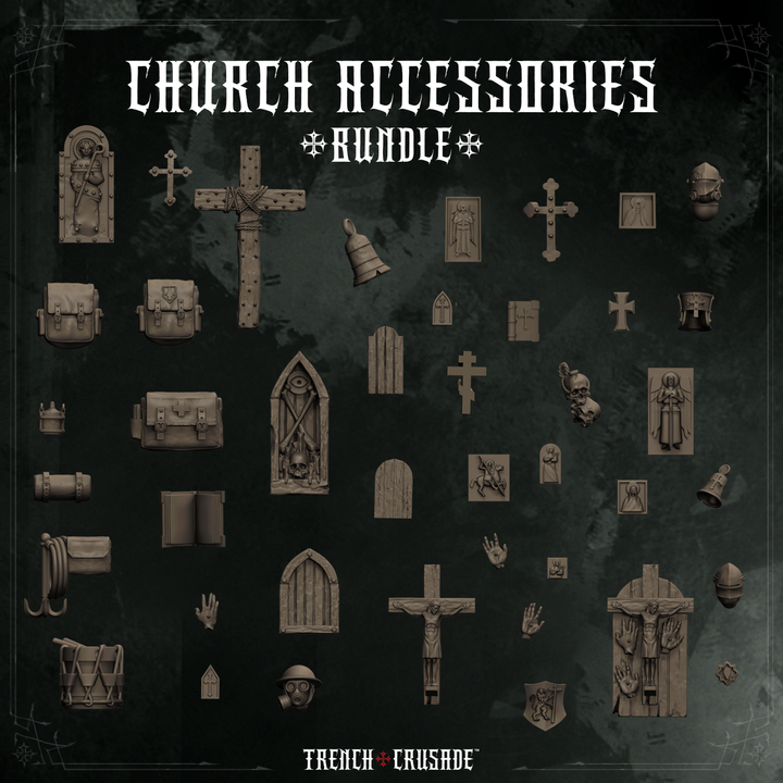 3D Printable Church Accessory Sprue - Trench Crusade by Factory ...