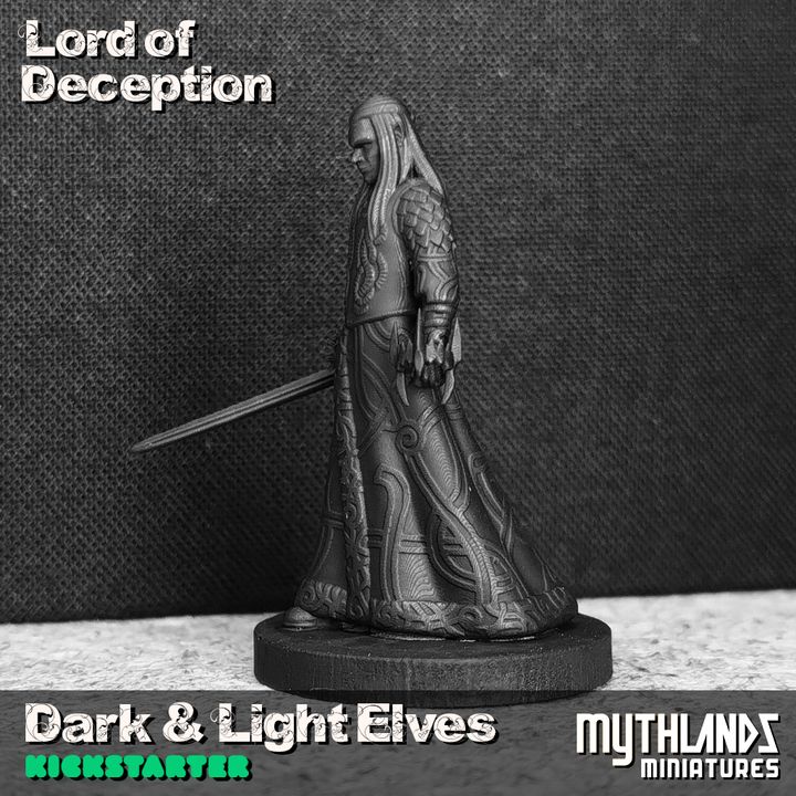 3D Printable Lord of Deception by Mythlands Miniatures