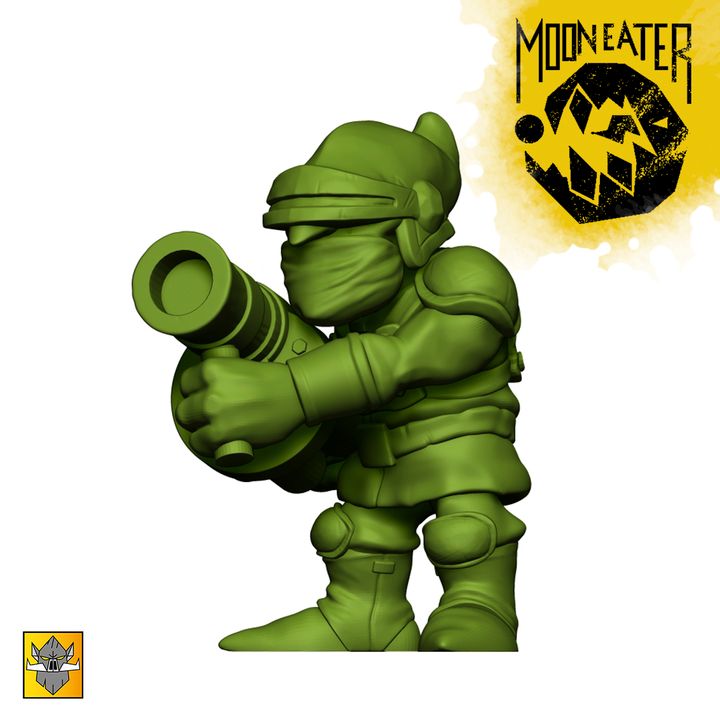 3D Printable Moon goblin veterans by BADTUSK GAME