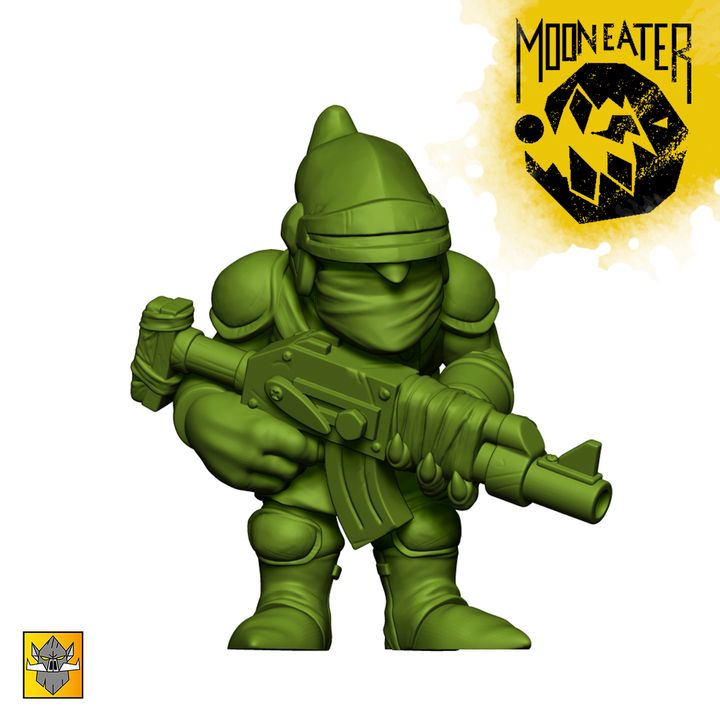 3D Printable Moon goblin veterans by BADTUSK GAME