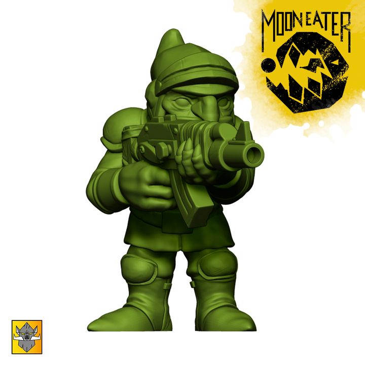 3D Printable Moon goblin veterans by BADTUSK GAME