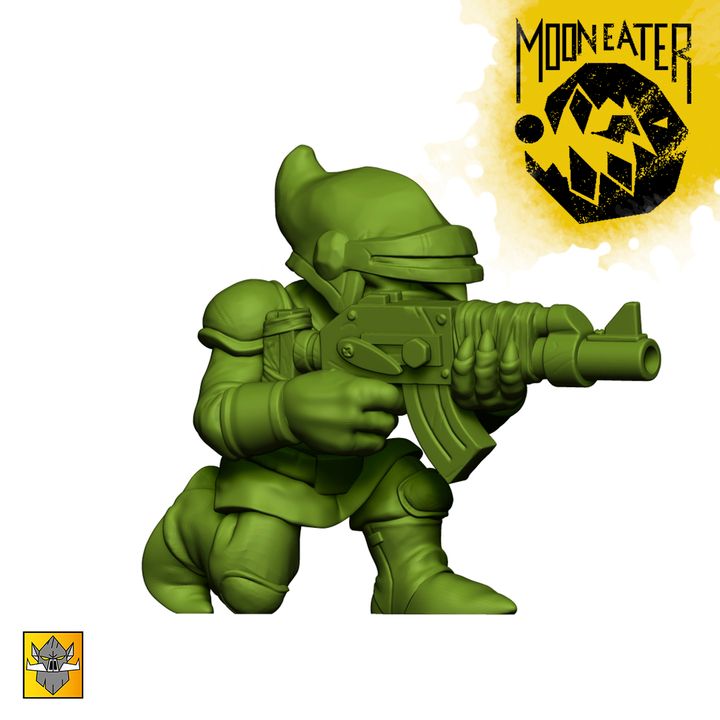 3D Printable Moon goblin veterans by BADTUSK GAME
