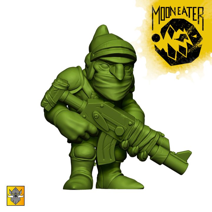 3D Printable Moon goblin veterans by BADTUSK GAME
