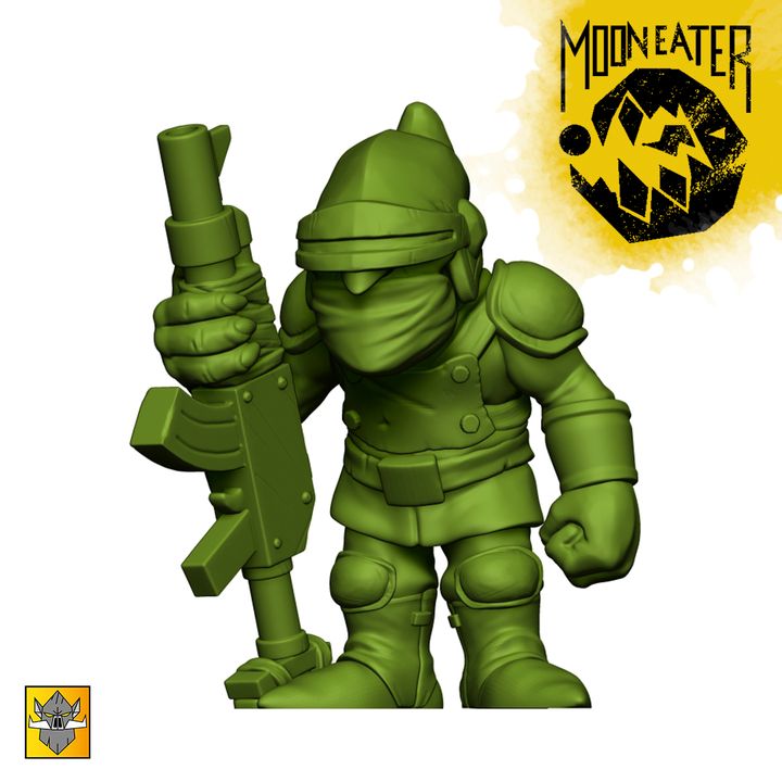 3D Printable Moon goblin veterans by BADTUSK GAME