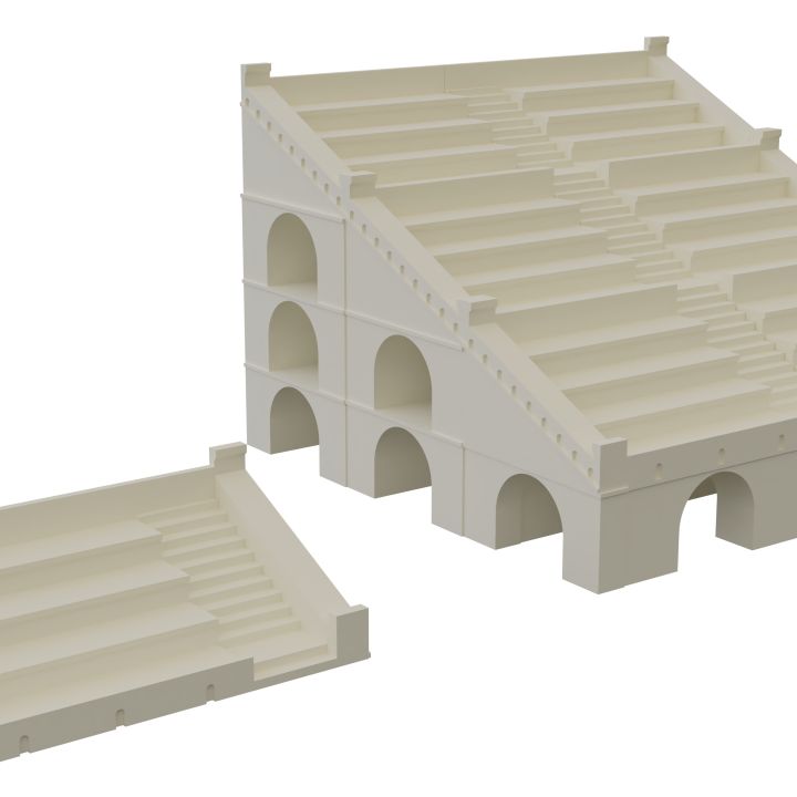 3D Printable Modular Race Track Stands - Perfect to show off your Minis ...