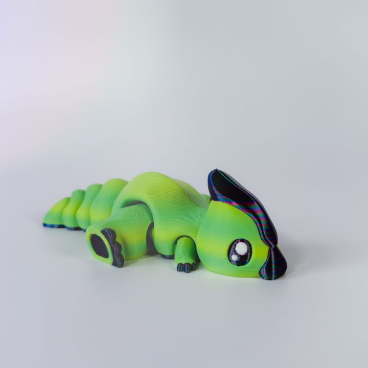 3D Printable Parasaur flexi by Layersingreen