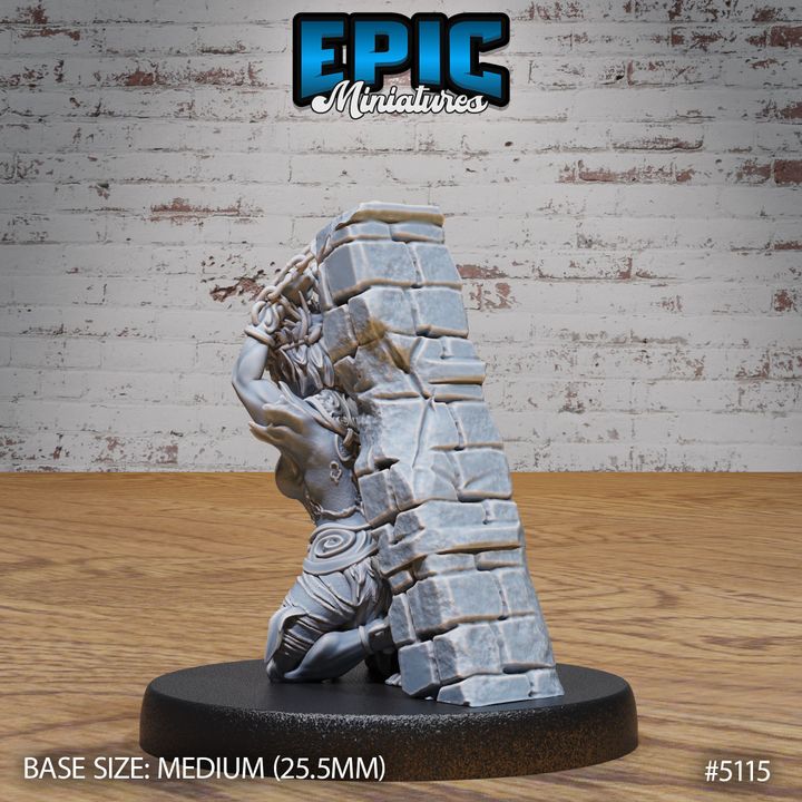 3D Printable Slave Halfling Set / Prisoner / Captured Humanoid / Prison ...