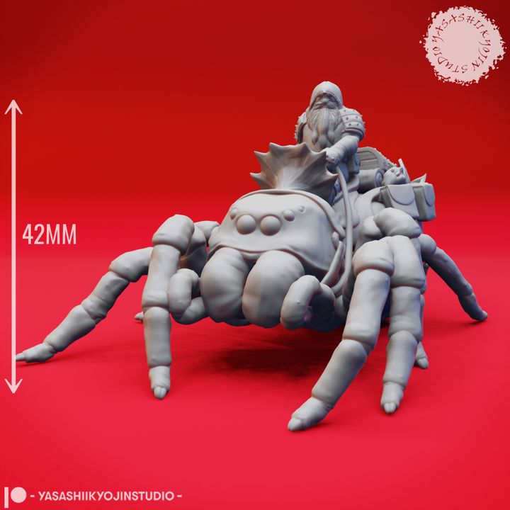 3D Printable Cargo Steeder (Male) - Tabletop Miniature (Pre-Supported ...