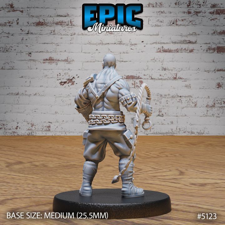 3D Printable Slave Merchant / Prisoner Trader / Captured Humanoid ...