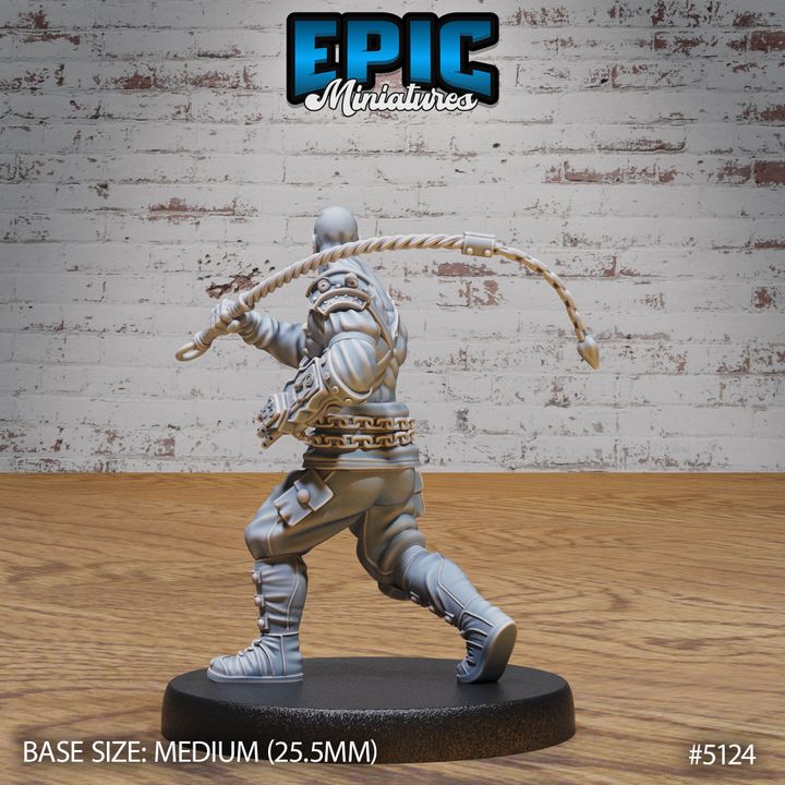 3D Printable Slave Merchant / Prisoner Trader / Captured Humanoid ...