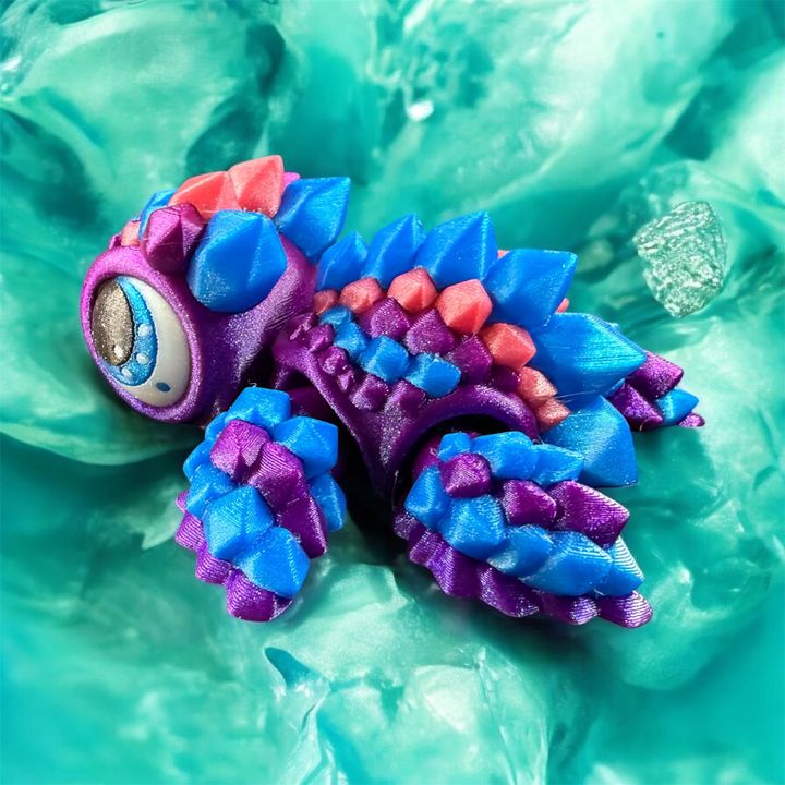 3D Printable Spike the Turtle by Rebel Alicorn Designs