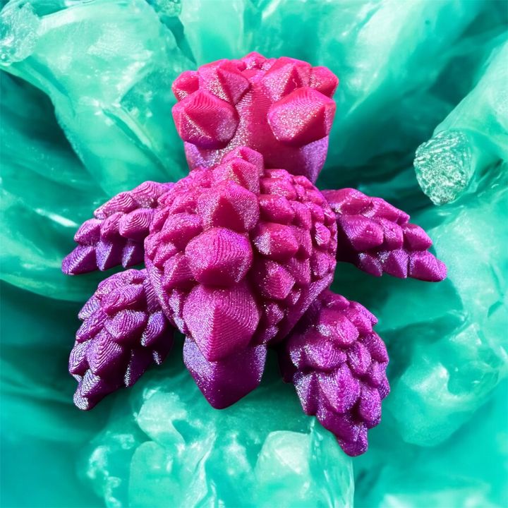 3D Printable Spike the Turtle by Rebel Alicorn Designs