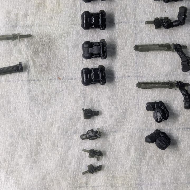 3D Printable 28mm Modular Mech Pilot On Foot by John Bear Ross