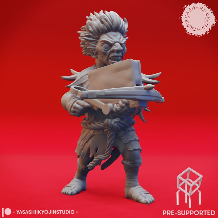 3D Printable Derro - Repeating Crossbow - Tabletop Miniature (Pre ...