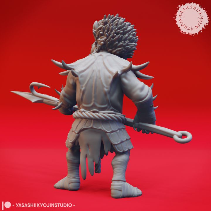 3D Printable Derro - Shortspear - Tabletop Miniature (Pre-Supported) by ...