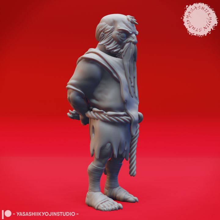 3D Printable Derro - Buppido - Tabletop Miniature (Pre-Supported) by ...