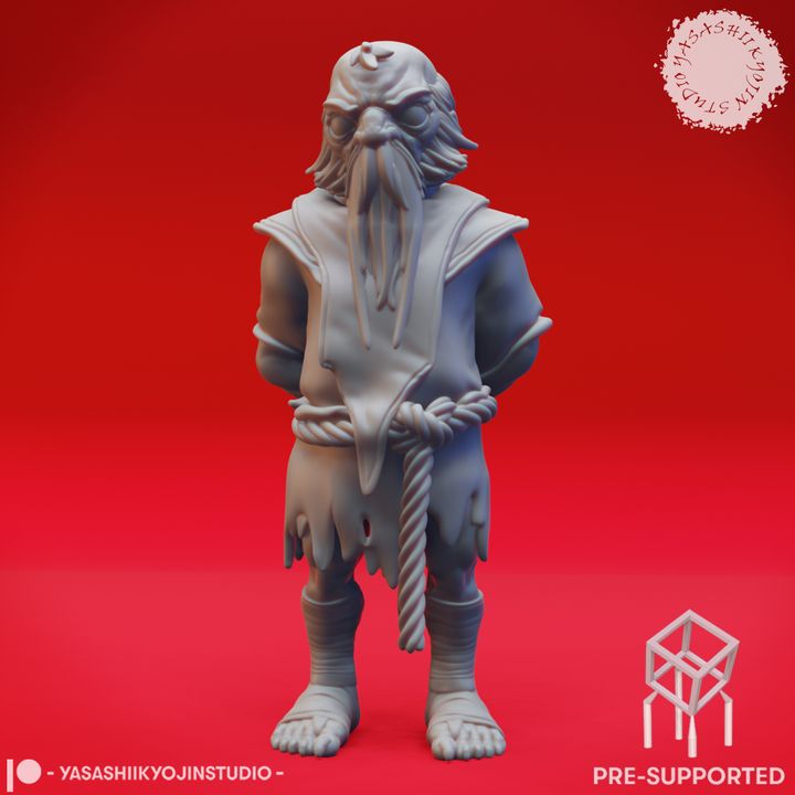 3D Printable Derro - Buppido - Tabletop Miniature (Pre-Supported) by ...