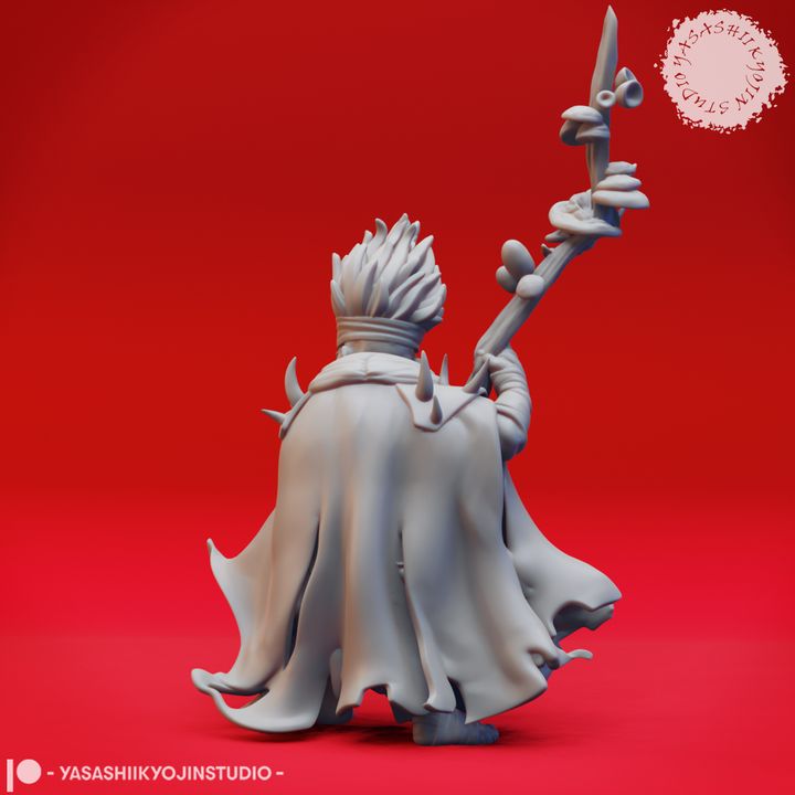 3D Printable Derro - Savant - Tabletop Miniature (Pre-Supported) by YKS ...