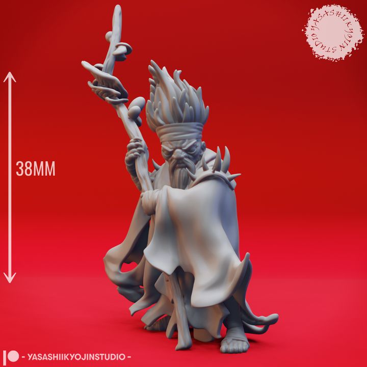 3D Printable Derro - Savant - Tabletop Miniature (Pre-Supported) by ...