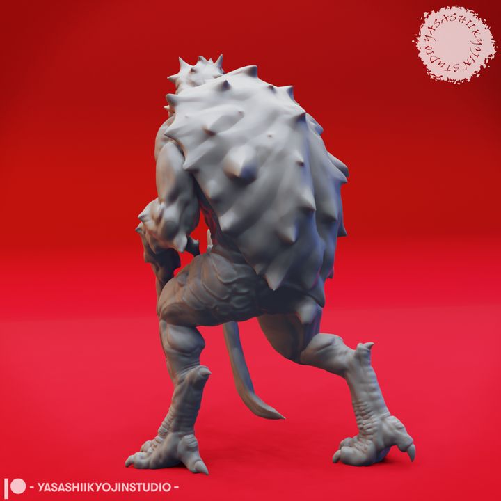 3D Printable Hook Horror - Alert - Tabletop Miniature (Pre-Supported ...