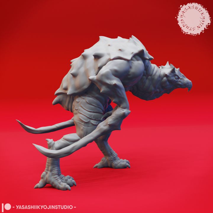 3D Printable Hook Horror - Stalking - Tabletop Miniature (Pre-Supported ...