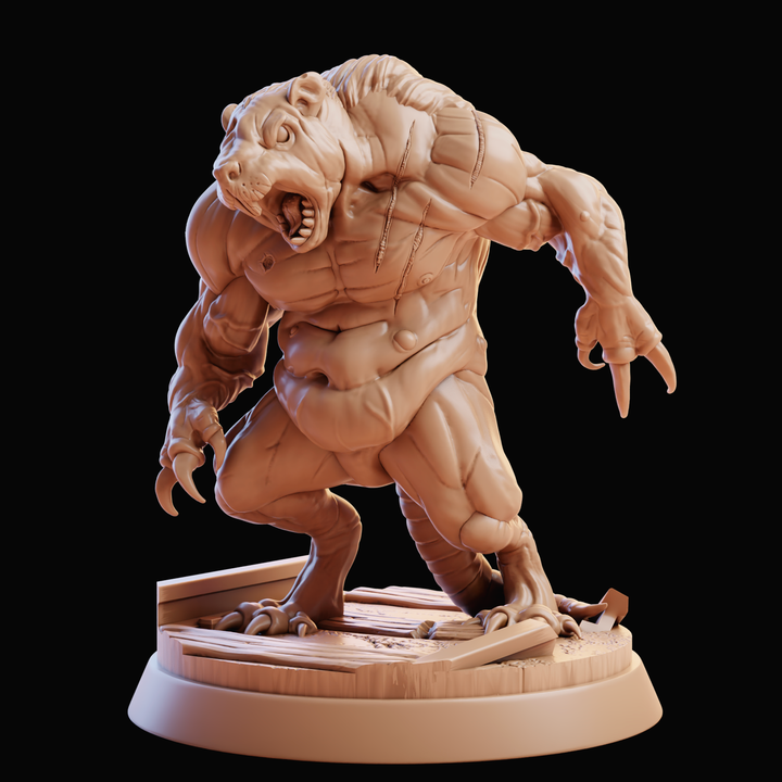3D Printable Rat Ogre by Safehold