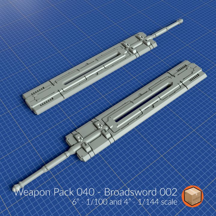 3D Printable WEAPON PACK 040 by Norman Caguiat