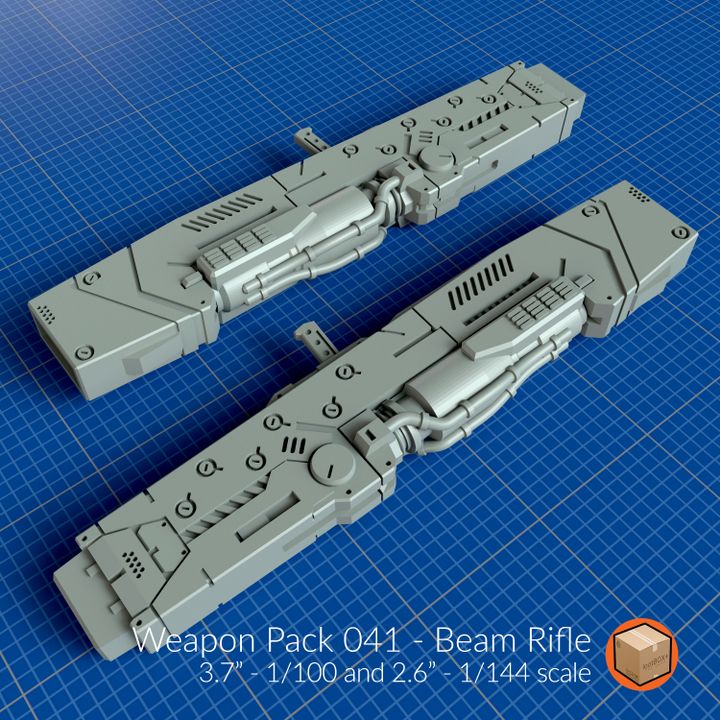3D Printable WEAPON PACK 041 by Norman Caguiat