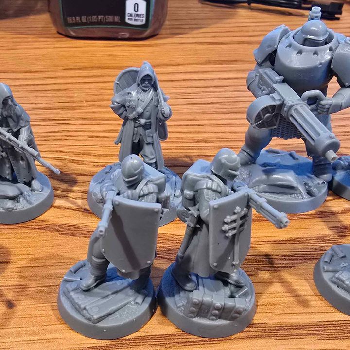 3D Print of Trench Crusade - New Antioch Warband by BB3D