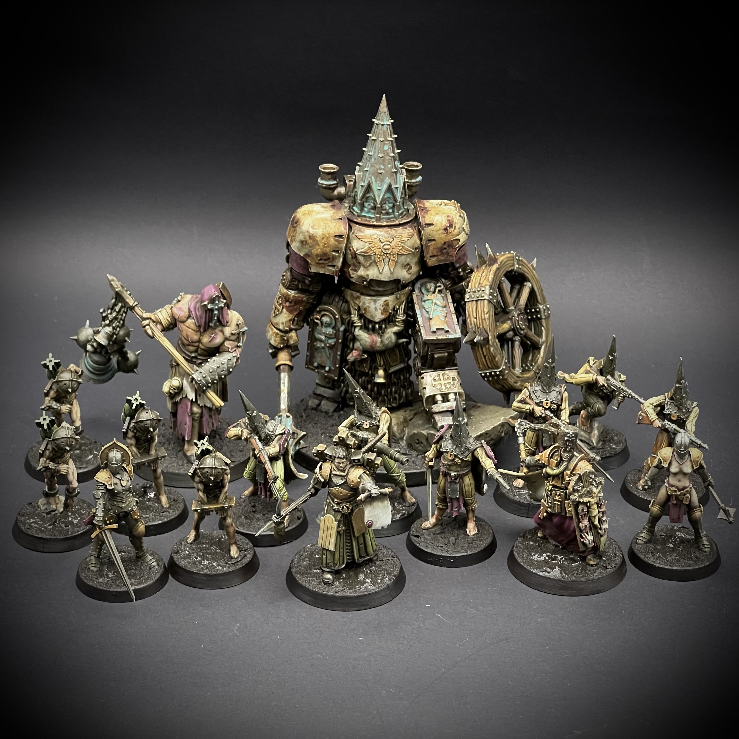 3D Printable Trench Crusade - Trench Pilgrims Warband by Factory ...