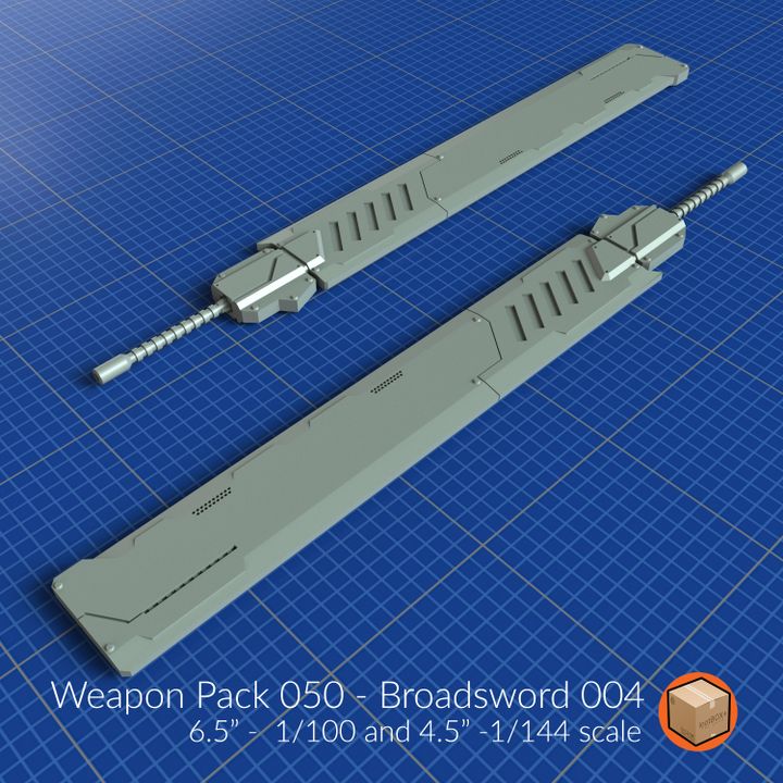3D Printable WEAPON PACK 050 by Norman Caguiat