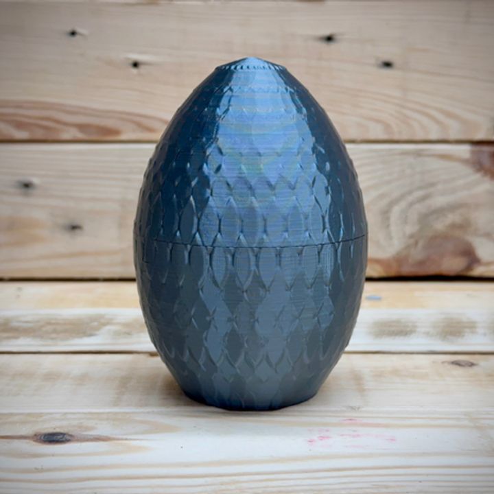 3D Printable Dragon Egg (Design 2) by ENIQUE3D