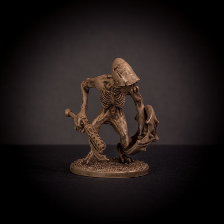 3D Printable Grall Shield Trooper 2 by Knucklebones Miniatures