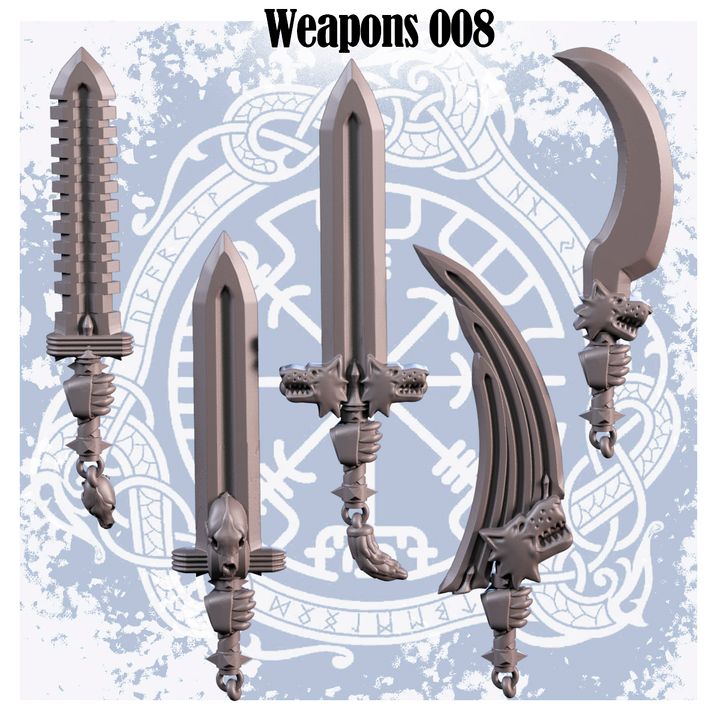 3D Printable Swords by Sergeant Hammer