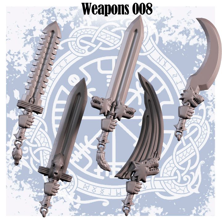 3D Printable Swords by Sergeant Hammer