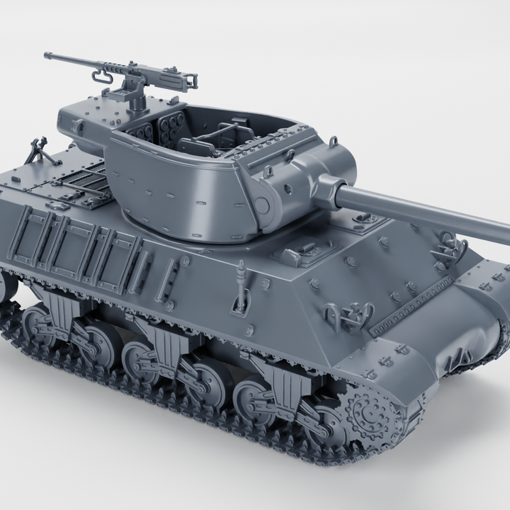 3D Printable M36 Gun Motor Carriage (Jackson) (US, WW2) by Wargame3d
