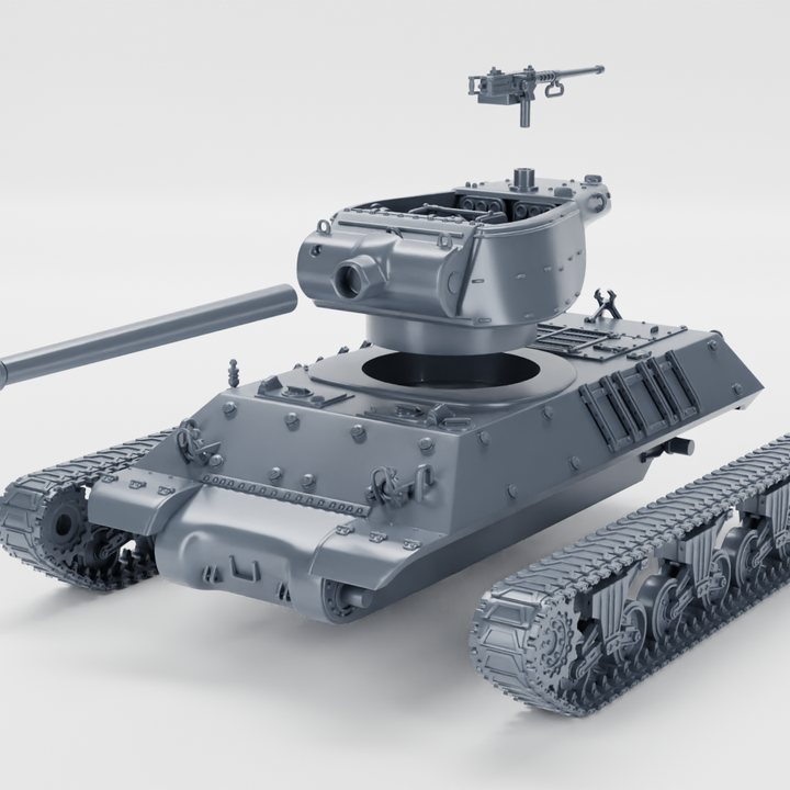 3D Printable M36 Gun Motor Carriage (Jackson) (US, WW2) by Wargame3d