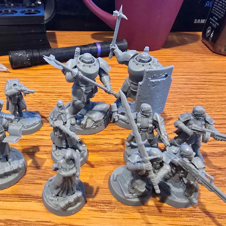 3D Print of Trench Crusade - New Antioch Reinforcements by BB3D