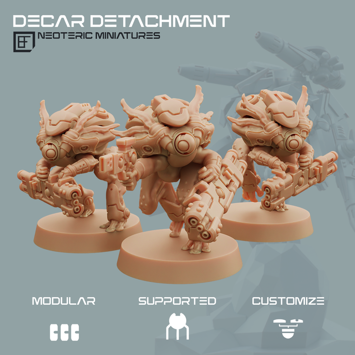 3D Printable Greater Good | Decar Detachment by NeotericMiniatures