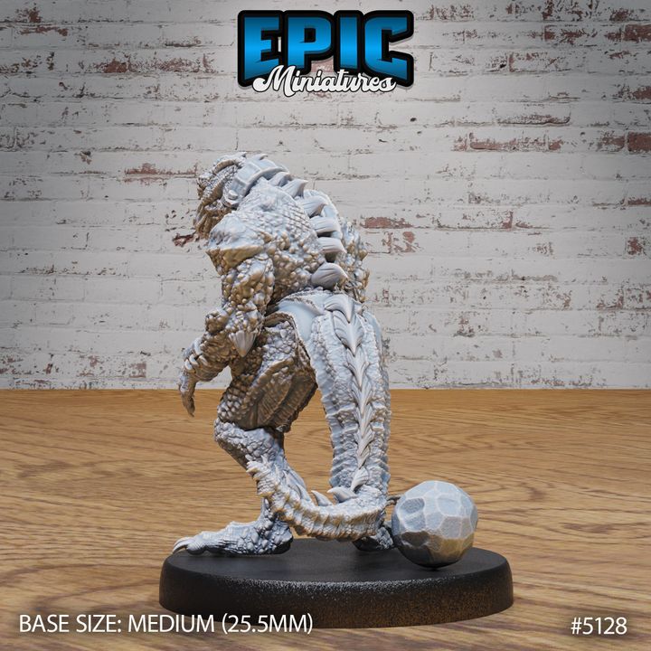 3D Printable Lizardfolk Slave Set / Prisoner Lizard Men / Captured ...