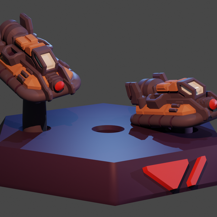 3D Printable 6mm Vehicle: The SwitchFoot by Mako Prints