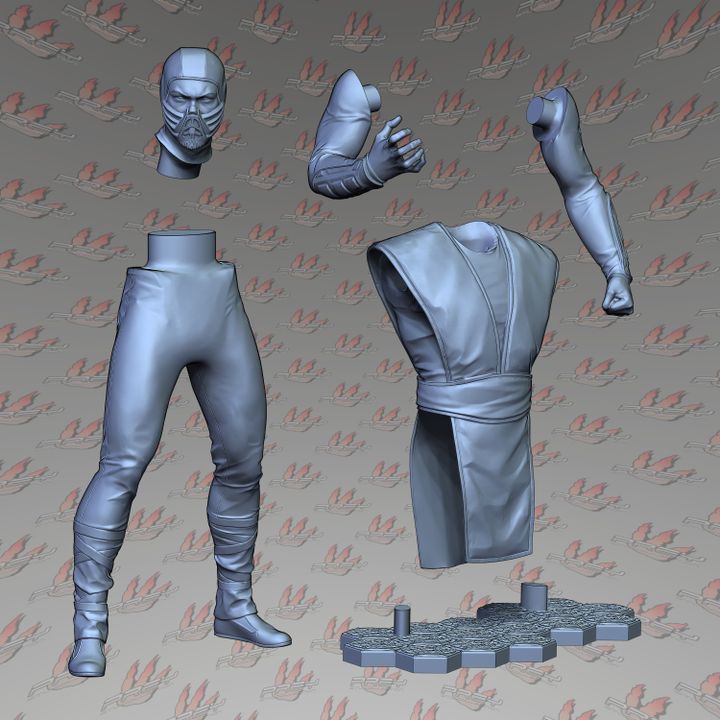 3D Printable NINJA PACK by Alex