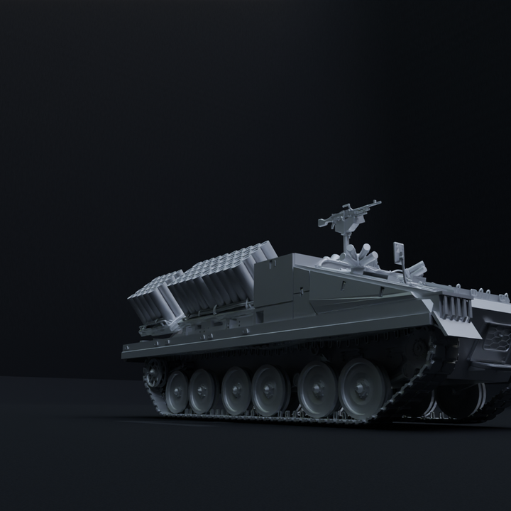 3D Printable British Stormer Shielder MInelayer vehicle by The Military ...