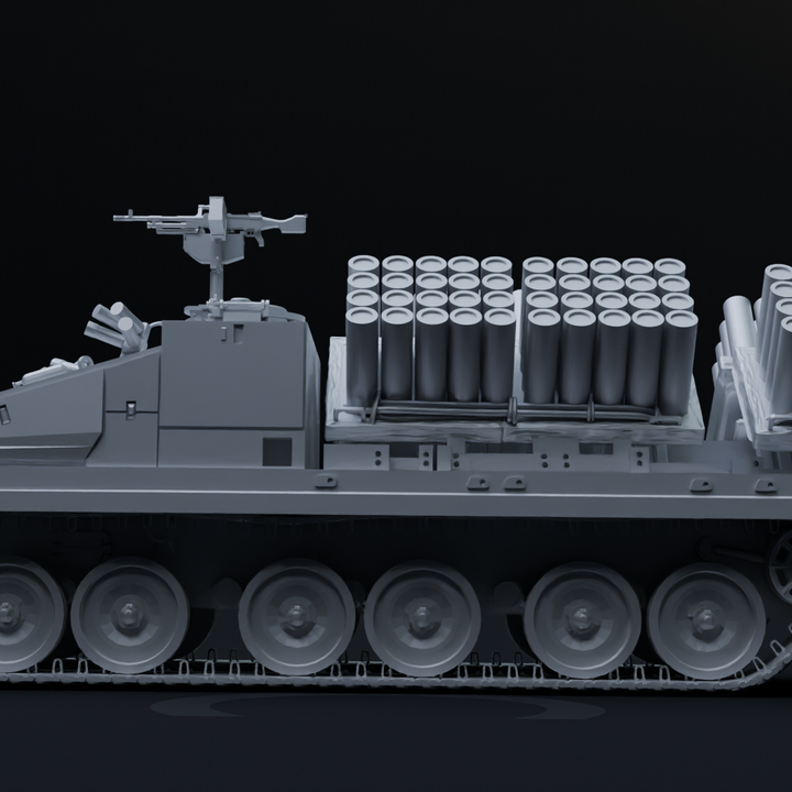 3D Printable British Stormer Shielder MInelayer vehicle by The Military ...